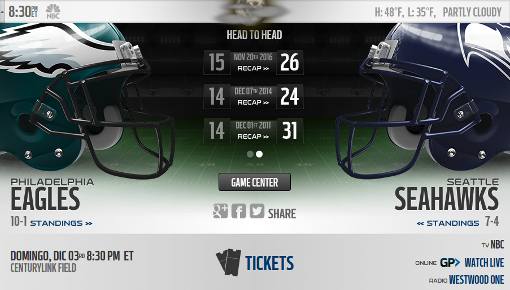 Resultado: Seattle Seahawks vs Philadelphia Eagles [Vídeo Resumen] ver ...