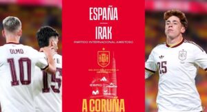 España vs Irak EN VIVO Hora, Canal, Dónde ver Amistoso rumbo Mundial 2026