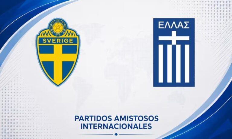 Suecia vs Grecia EN VIVO Hora, Canal, Dónde ver Amistoso rumbo Mundial 2026